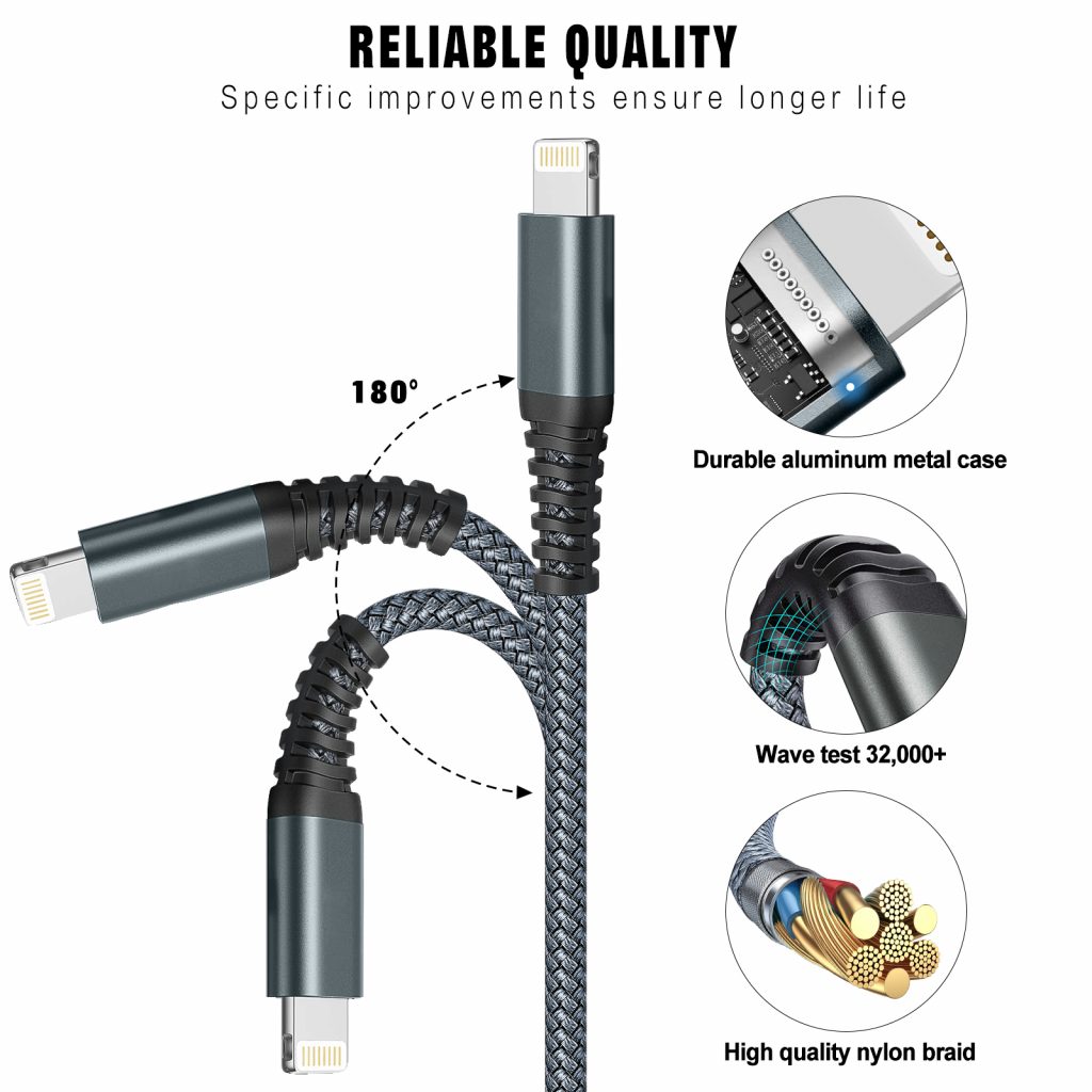 APPHONE Nylon Braided MFI C89 Lightning Cable | Apphone