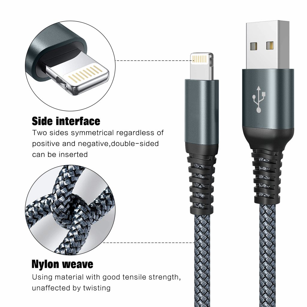 APPHONE Nylon Braided MFI C89 Lightning Cable | Apphone